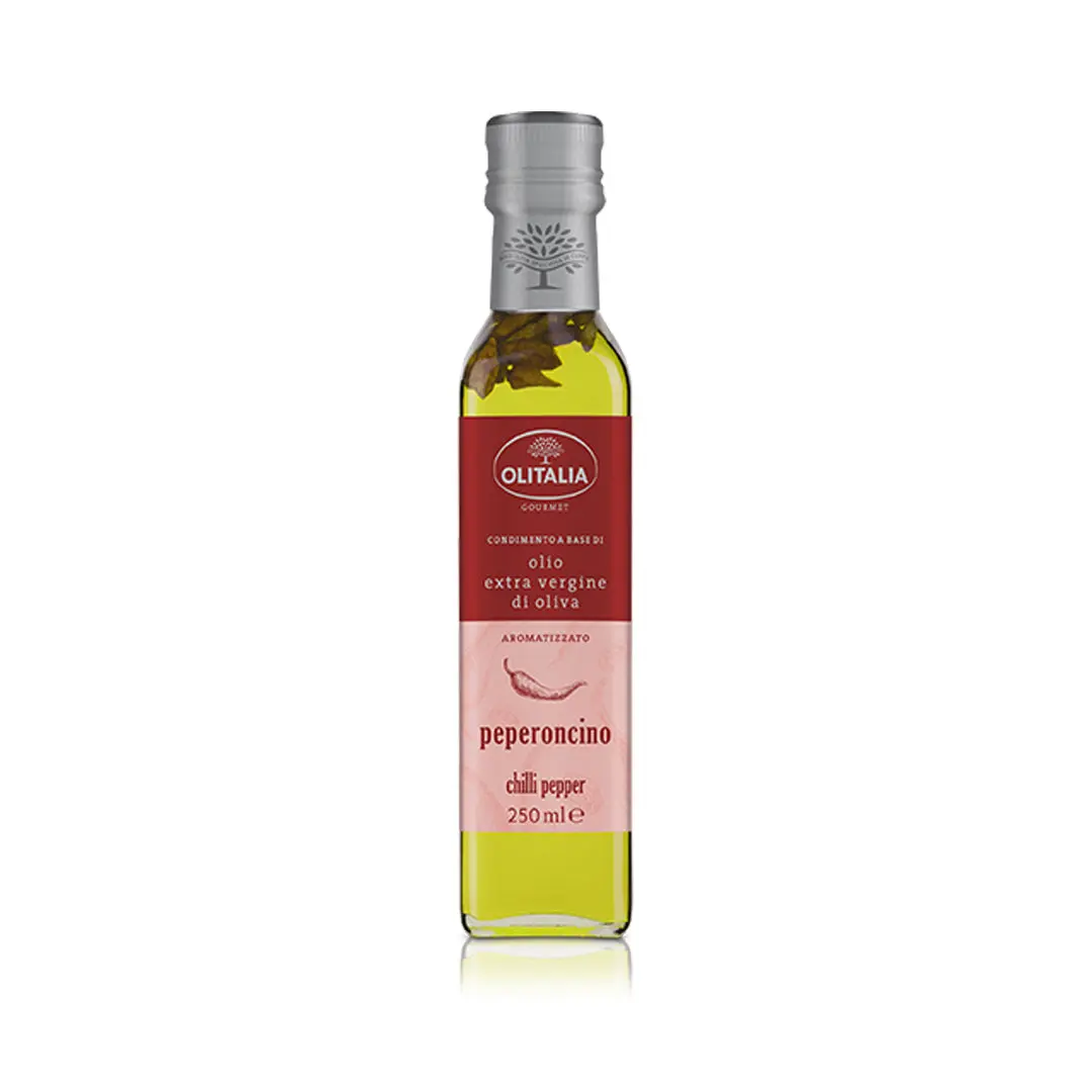 MASLINOVO ULJE EXTRA VERGINE ČILI PAPRIKA OLITALIA 0,25 L