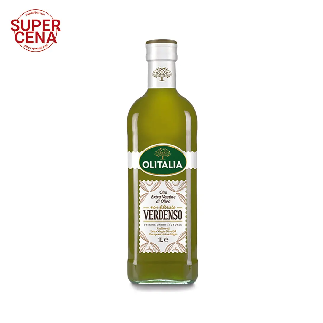 MASLINOVO ULJE EXTRA VERGINE NEFILTRIRANO VERDENSO OLITALIA 1 L