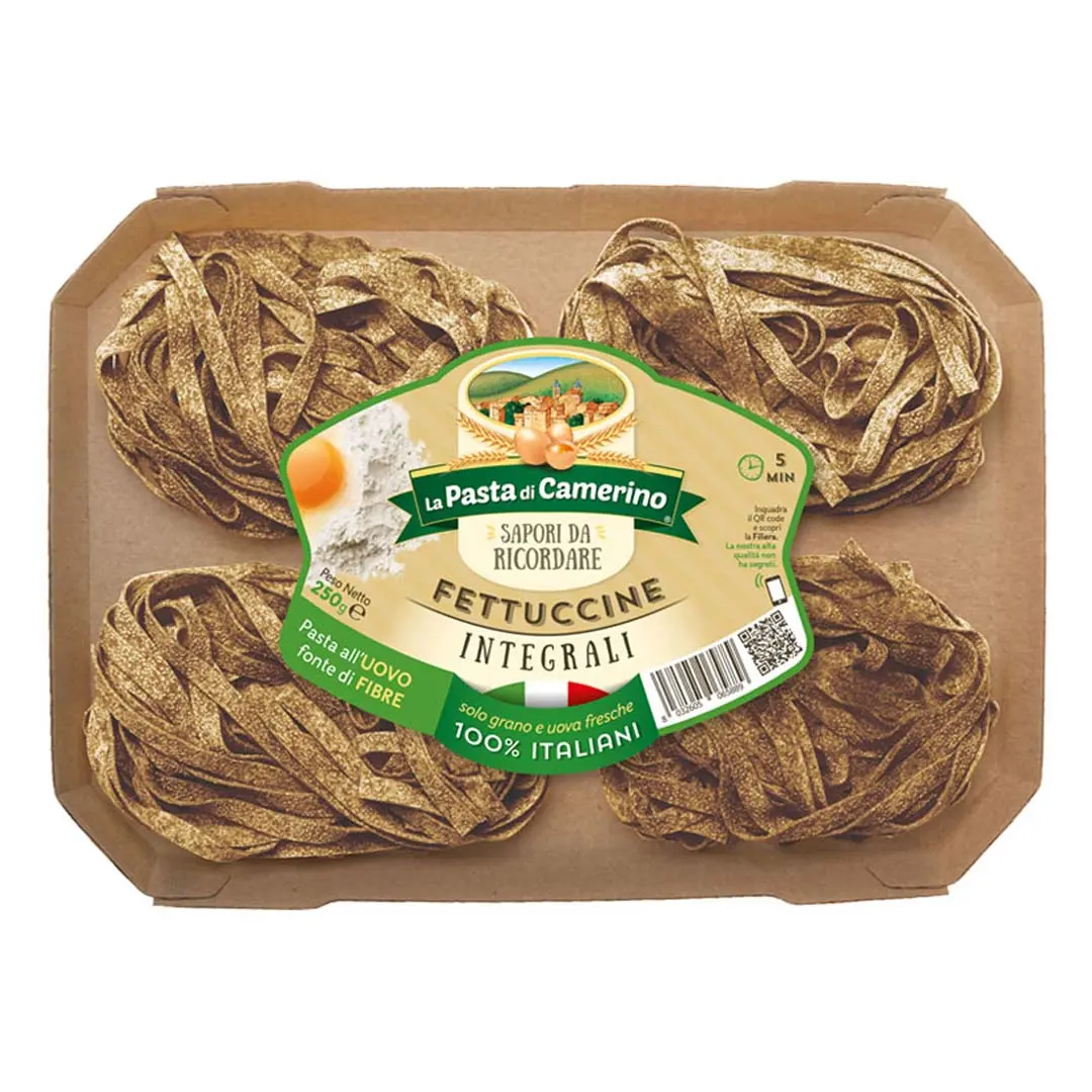 PASTA FETTUCCINE INTEGRALI ALL’UOVO LA PASTA DI CAMERINO 250 G