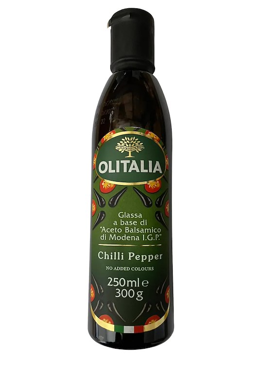 PRELIV GLASSA A BASE DI ACETO BALSAMICO SA LJUTOM PAPRIKOM OLITALIA 0,25L