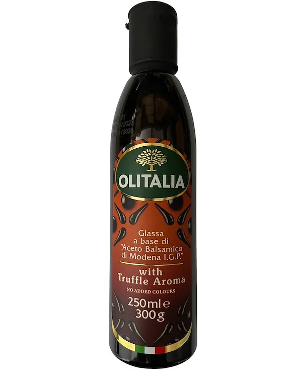 PRELIV GLASSA A BASE DI ACETO BALSAMICO SA TARTUFIMA DI MODENA OLITALIA 0,25L