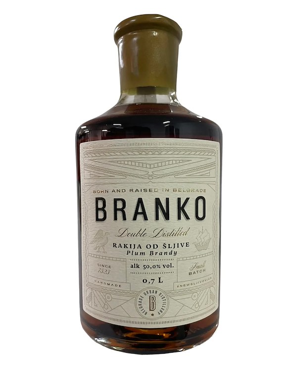 RAKIJA BRANKO TRADITIONAL ŠLJIVA 0,7L