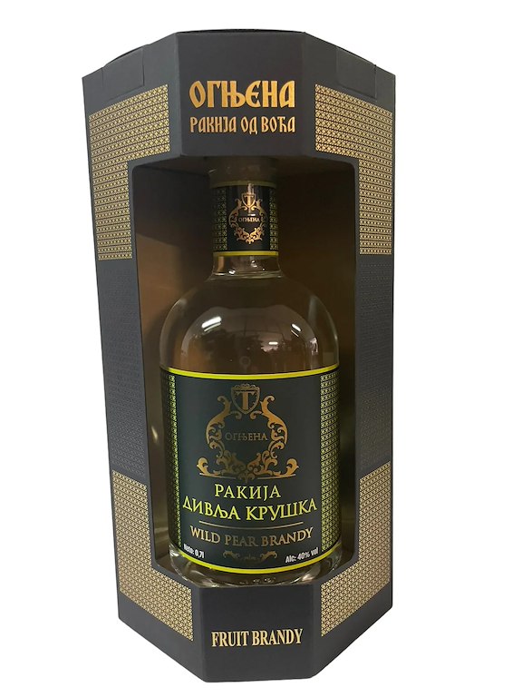RAKIJA OD DIVLJE KRUŠKE OGNJENA 0,7L