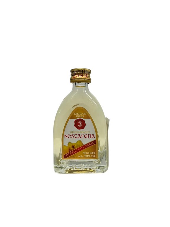 RAKIJA OD DUNJE NOSTALGIJA ZARIĆ 0,03L