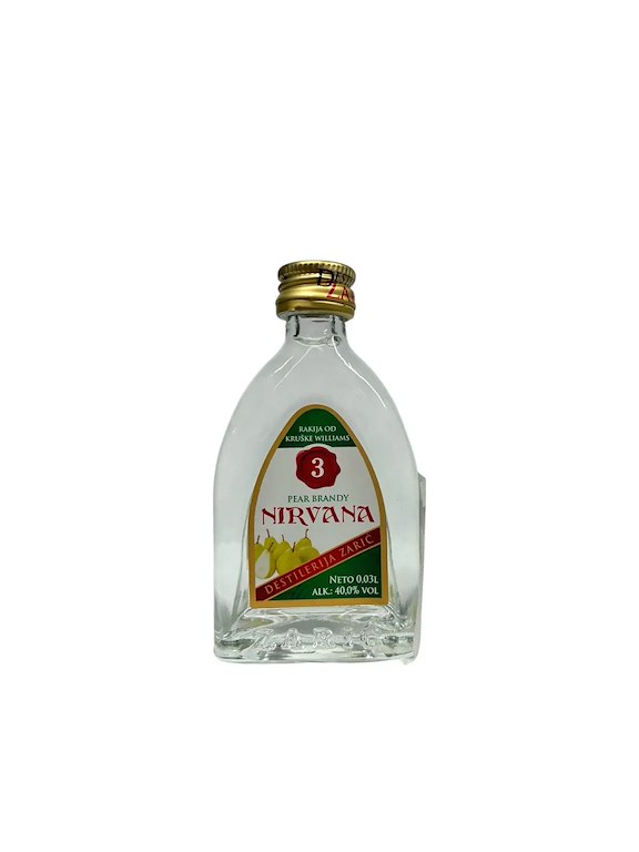 RAKIJA OD KRUŠKE NIRVANA ZARIĆ 0,03L