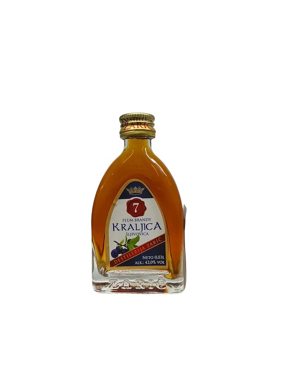 RAKIJA OD ŠLJIVE KRALJICA ZARIĆ 0,03L