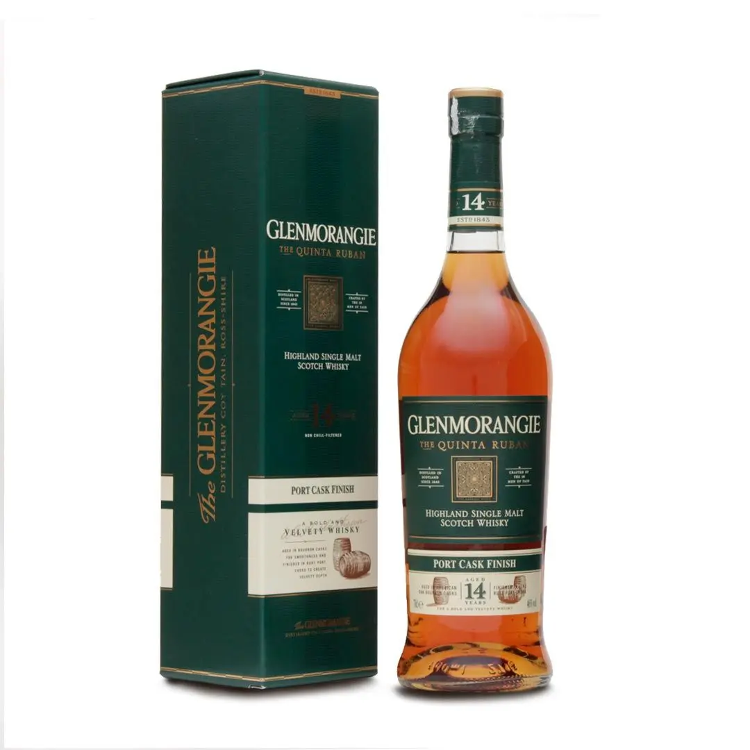 VISKI THE QUINTA RUBAN 14 Y.O. GLENMORANGIE 0,7 L