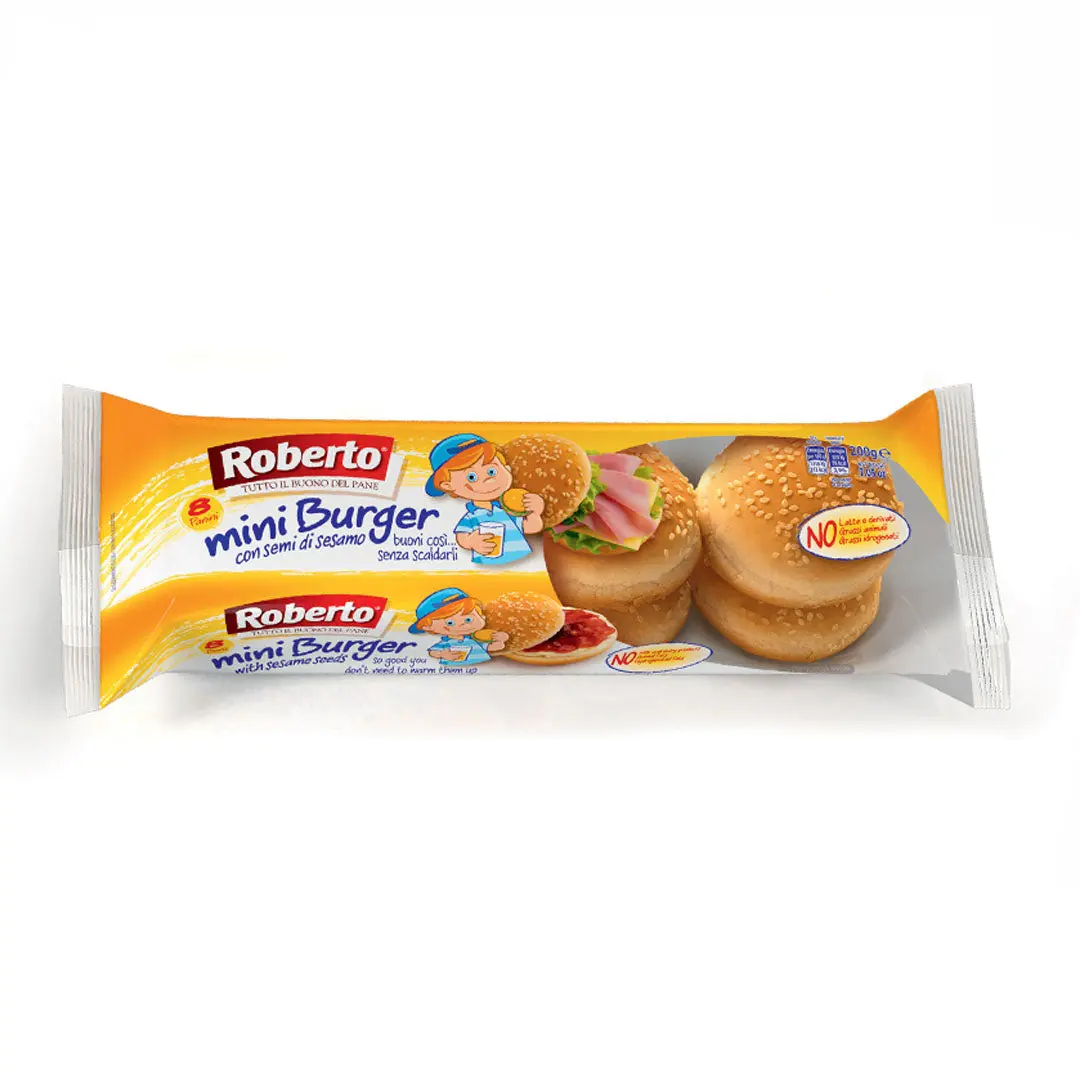 ZEMIČKE MINIBURGER CON SESAMO ROBERTO 200 G