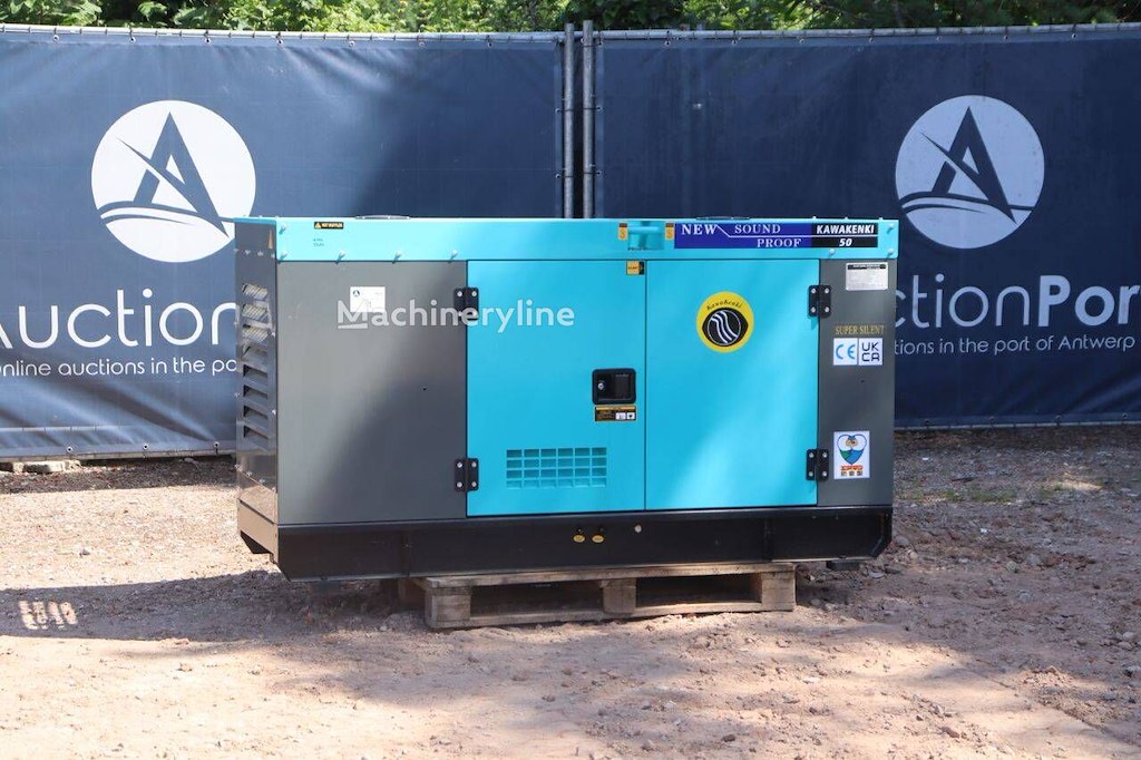 Prodaje se KawaKenki KK50-III-SSS diesel generator na aukciji