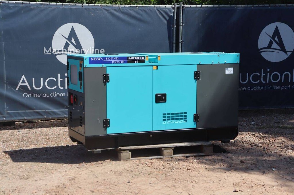Prodaje se KawaKenki KK50-III-SSS diesel generator na aukciji