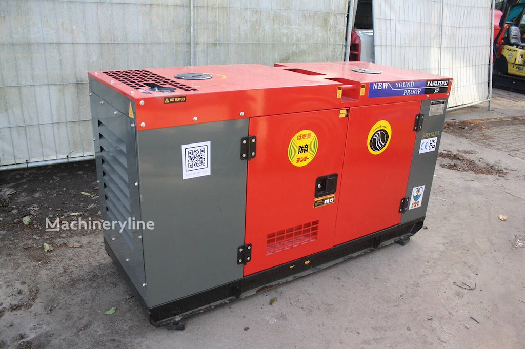 Prodaje se KawaKenki KK30-III-SSS diesel generator na aukciji