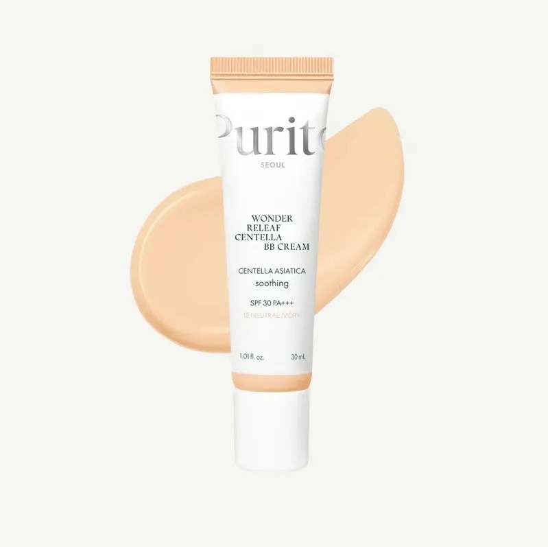 Purito Seoul Tonirana BB krema za lice Cica Clearing BB Cream, #13 Neutral Ivory, 30 ml