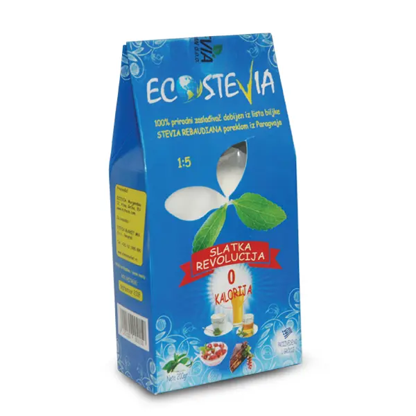 Eco stevia kristal 1:5 200g