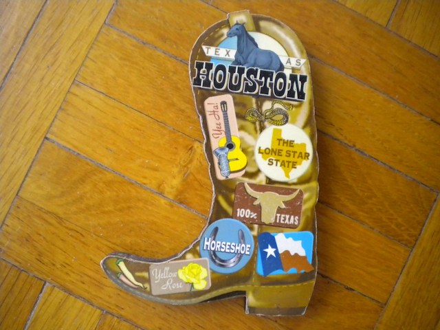 HJUSTON Teksas HOUSTON Texas USA, magnet za frizider