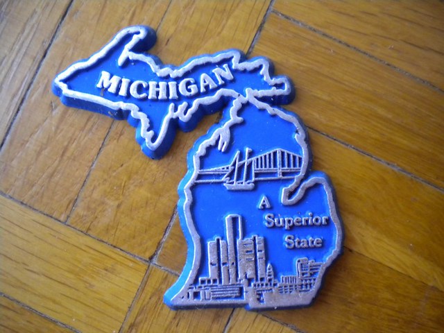 MIČIGEN Michigan A superior State USA magnet za frizide