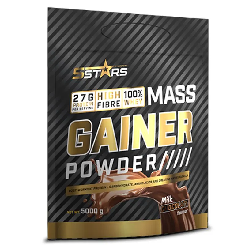 5 Stars Ugljeni hidrati Mass Gainer, Čokolada, 5 kg