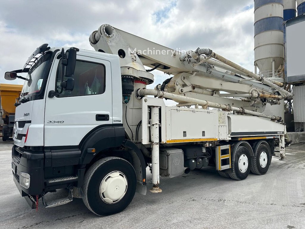 Betonstar na šasiji Mercedes-Benz 2016 MODEL YEAR 3340 MERCEDES 40 METER BETONSTAR pumpa za beton