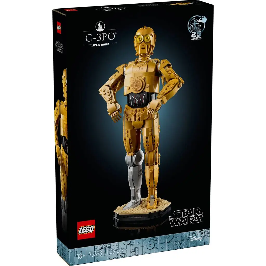 LEGO Star Wars C-3PO 75398, Uzrast 18+