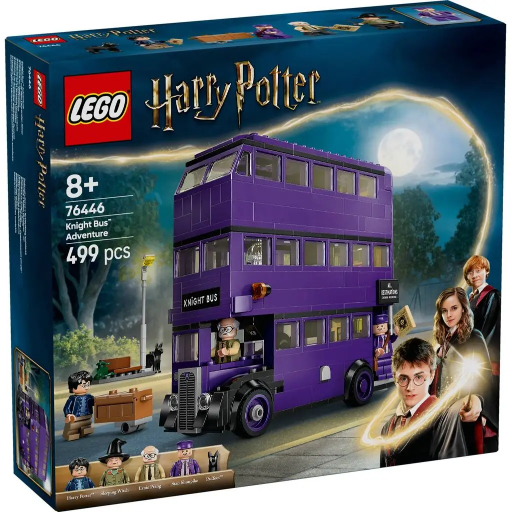 LEGO Harry Potter Avantura u noćnom viteškom autobusu 76446, Uzrast 8+