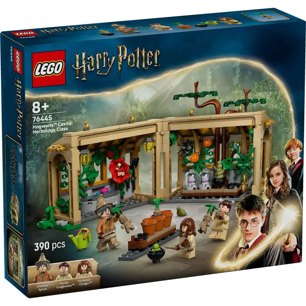 LEGO Harry Potter Zamak hogvorts: čas herbologije 76445, Uzrast 8+