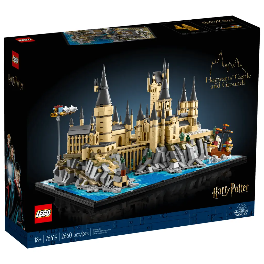 LEGO Harry Potter Zamak Hogvorts i okolina 76419, Uzrast 18+