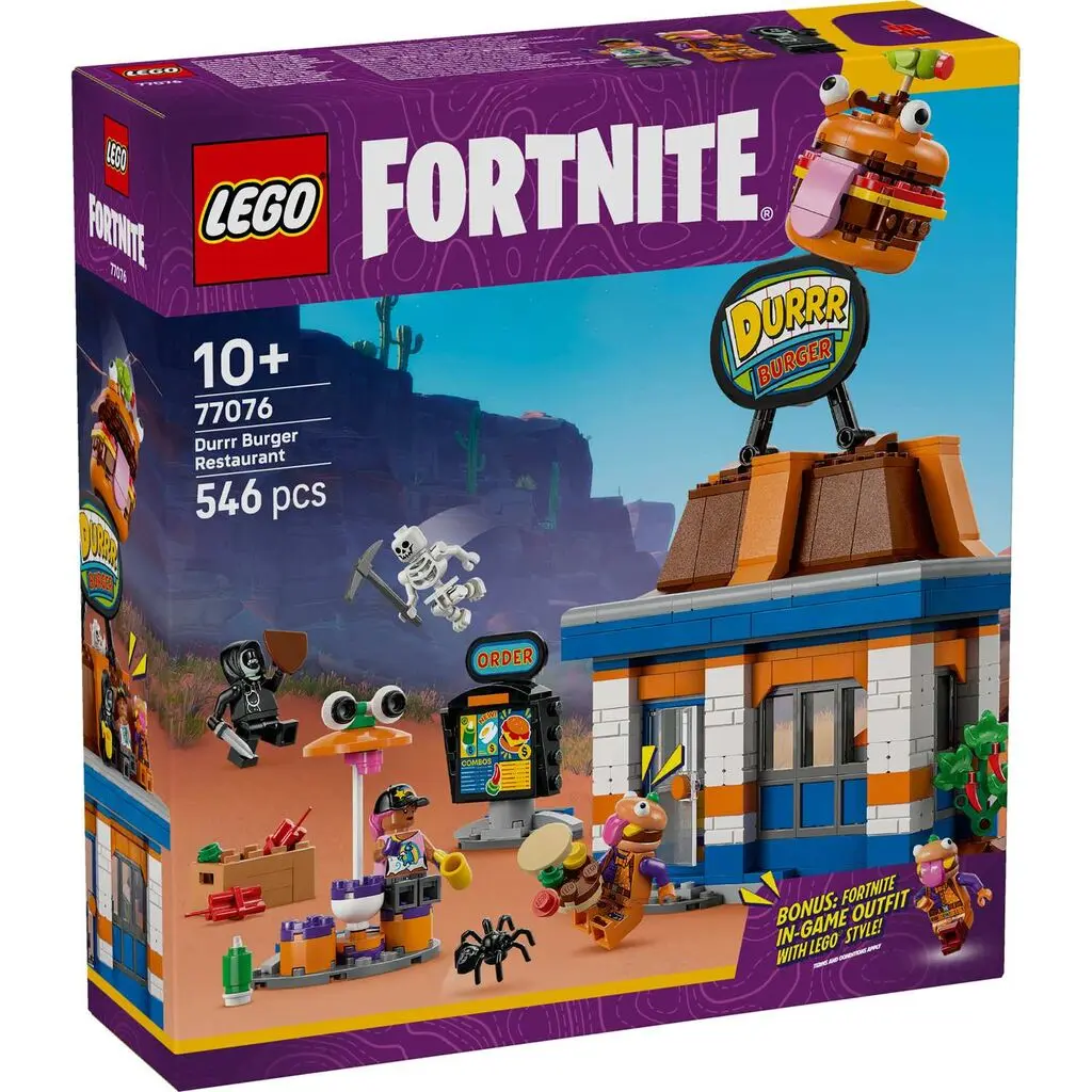 LEGO Fortnite Durrr Burger Restaurant 77076, Uzrast 10+