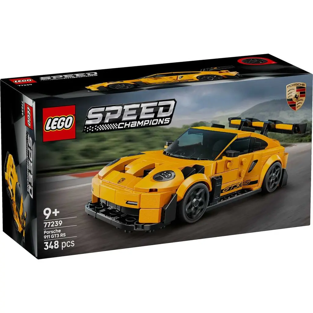 LEGO Speed Champions Porsche 911 GT3 rs superautomobil 77239, Uzrast 9+
