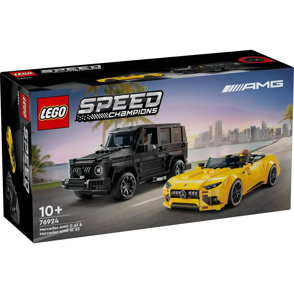 LEGO Speed Champions : Mercedes-AMG G 63 & Mercedes-AMG SL 63 6924, Uzrast 10+