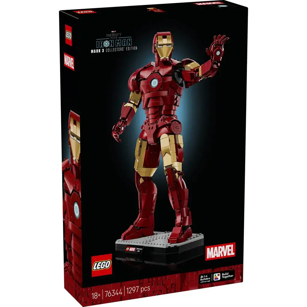 LEGO Marvel Ajronmen mark 3 - kolekcionarsko izdanje 76344, Uzrast 18+
