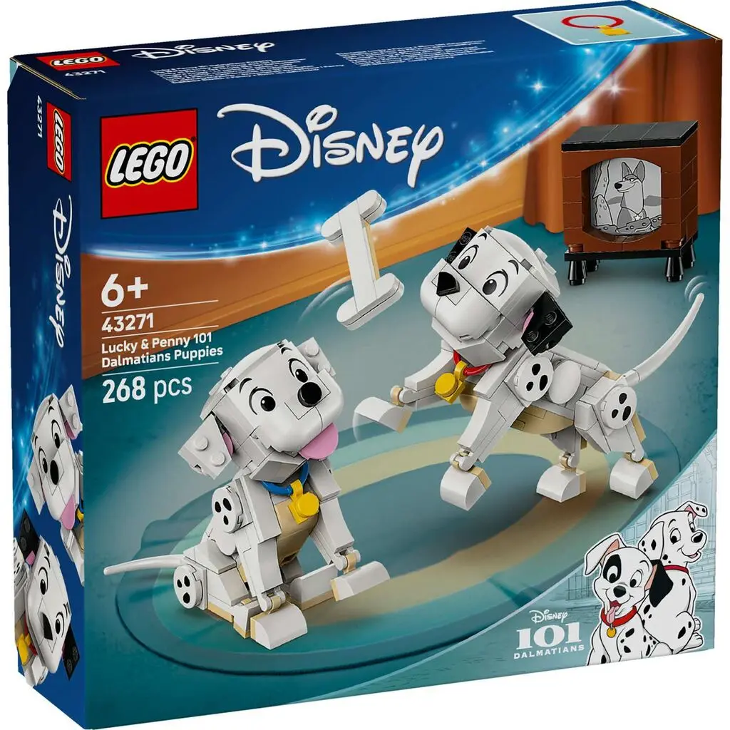 LEGO Disney Laki i Peni, štenci iz 101 dalmatinca 43271, Uzrast 6+