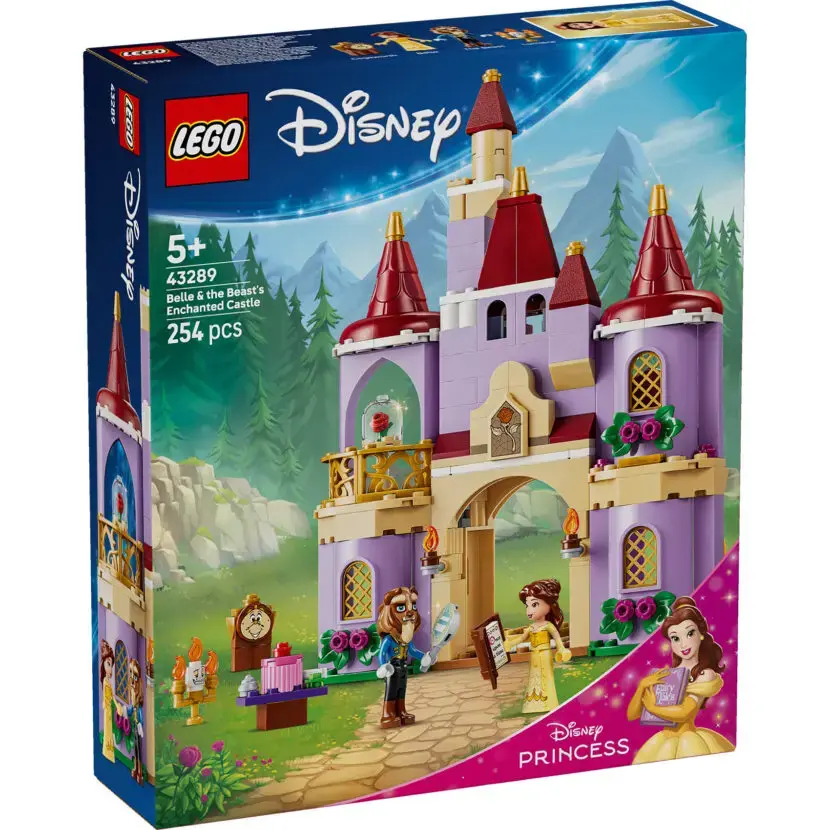 LEGO Disney Animation Začarani dvorac Zveri i Bel 43289, Uzrast 5+