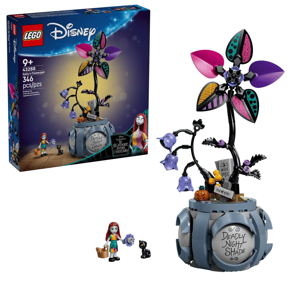 LEGO Disney Salina saksija za cveće 43288, Uzrast 9+