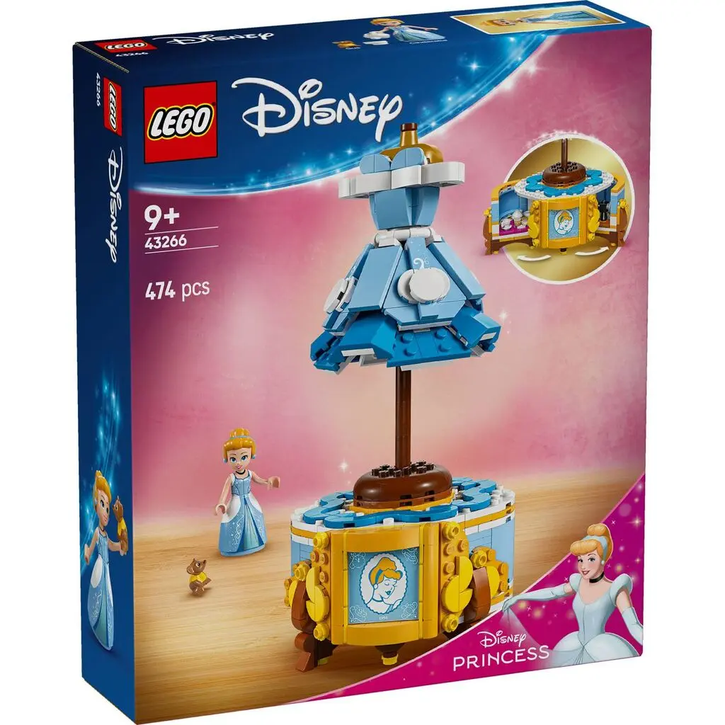 LEGO Disney Pepeljugina haljina 43266, Uzrast 9+