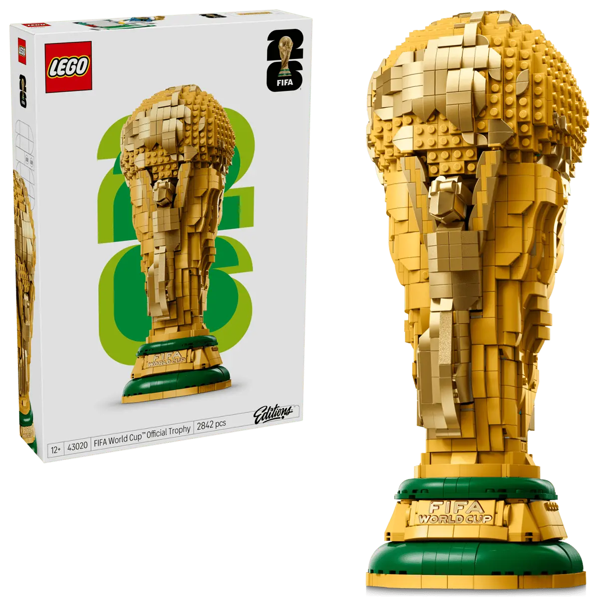 LEGO Editions Trofej Svetskog prvenstva u fudbalu 43020, Uzrast 12+