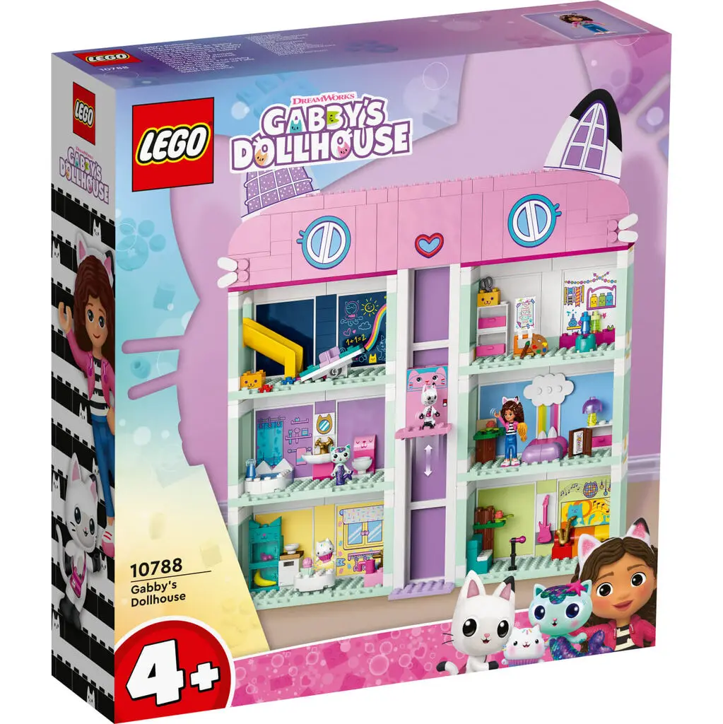 LEGO Gabby's Dollhouse Gabina kućica za lutke 10788, Uzrast 4+