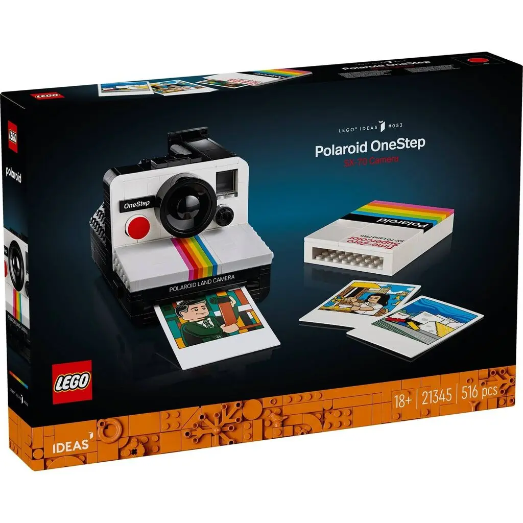LEGO Ideas Polaroid onestep SX-70 foto-aparat 21345, Uzrast 18+