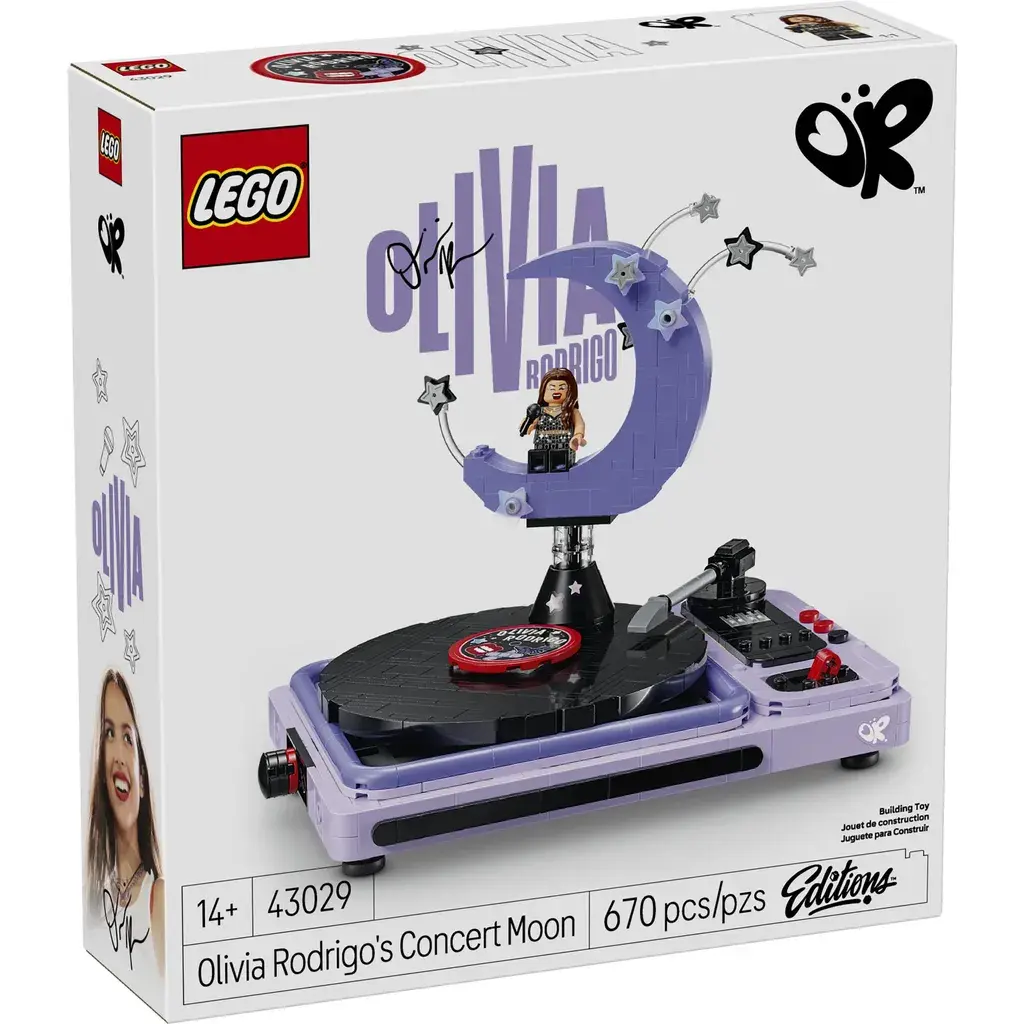 LEGO Editions Olivia Rodrigo's Concert Moon 43029, Uzrast 14+