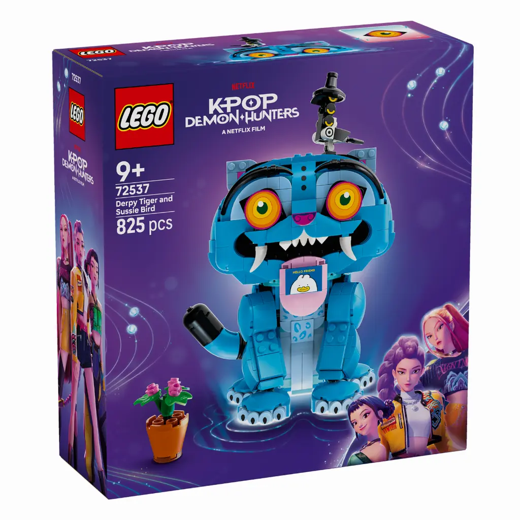 LEGO Kpop Demon Hunters Tigar Derpi i ptica Sasi 72537, Uzrast 9+