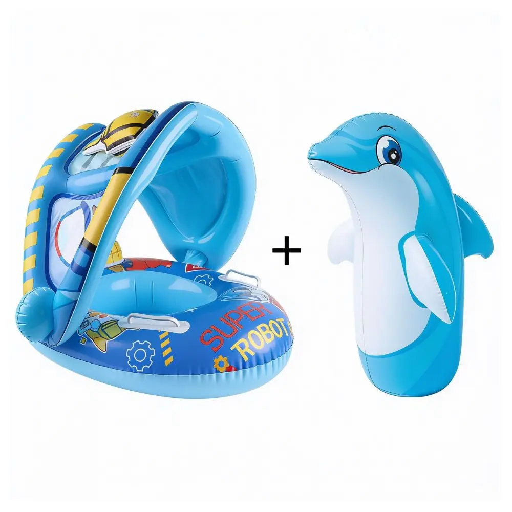 Šlauf robot sa zaštitom od sunca + vreća delfin
