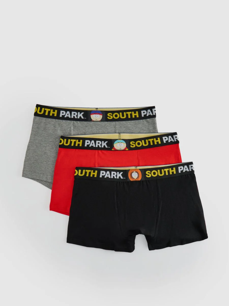 Bokserice paket od 3 komada South Park