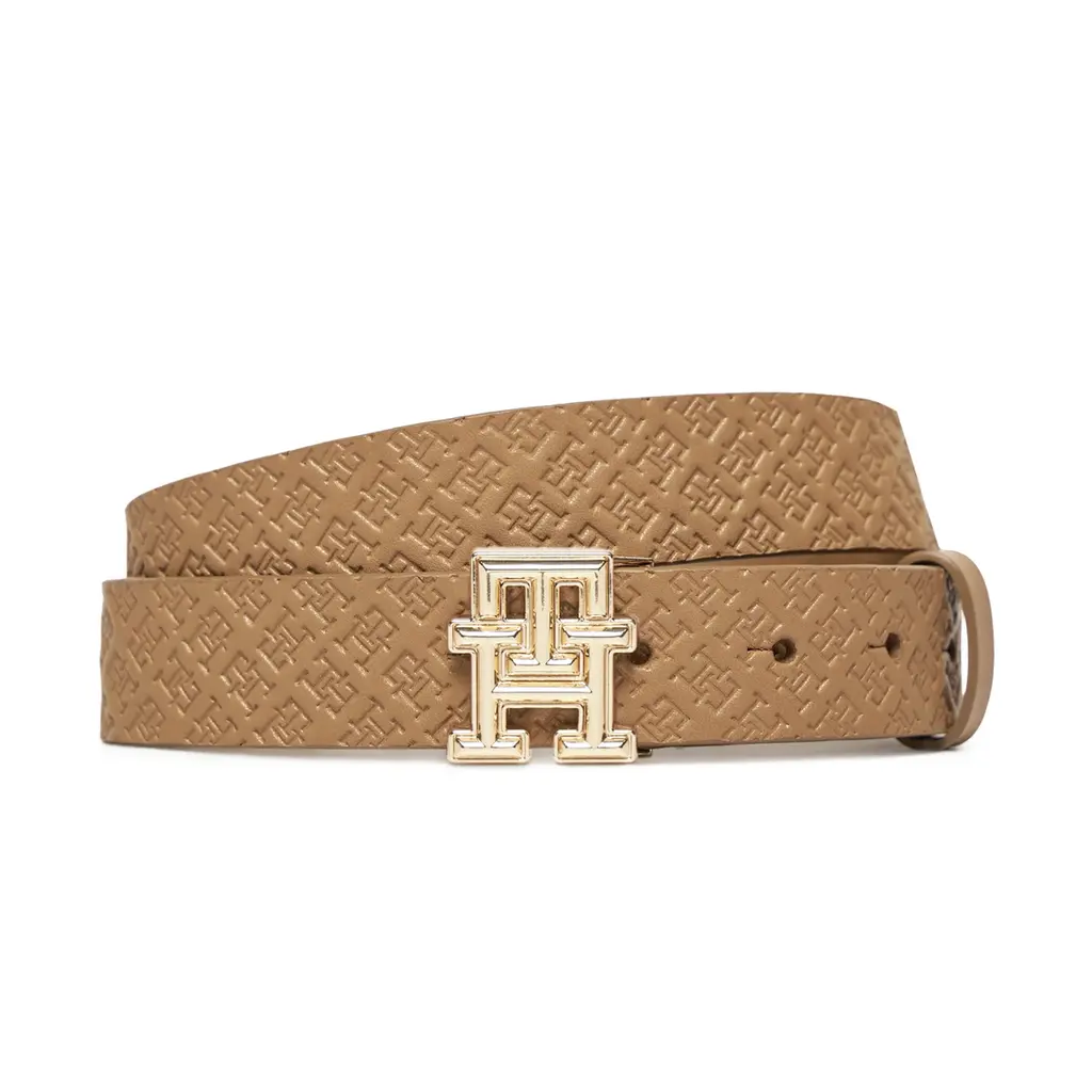 Tommy Hilfiger Ženski kaiš AW0AW17354, Braon