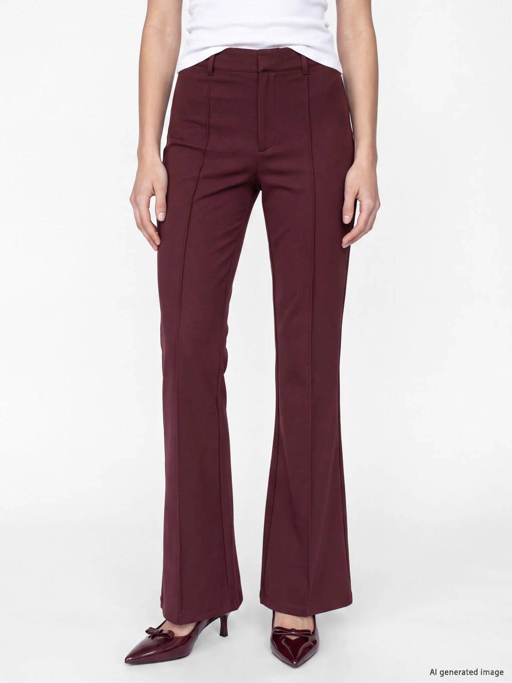 LCW Modest Slim Fit Flare Ženske Pantalone