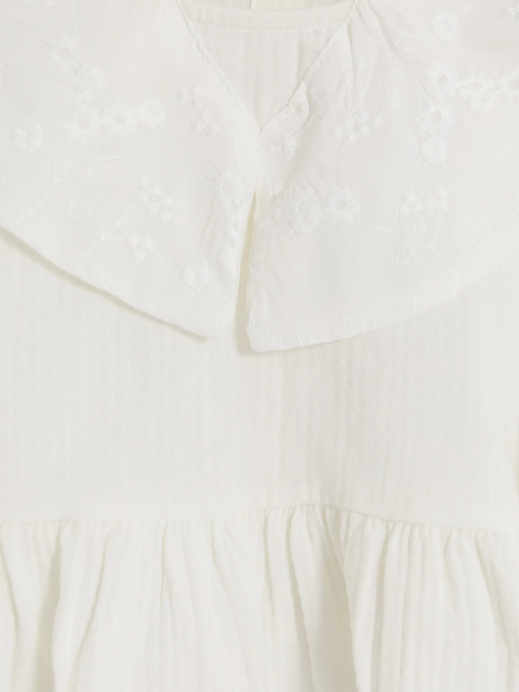 LCW Kids Vezeni Nabrani Dečiji Ženski Košulja