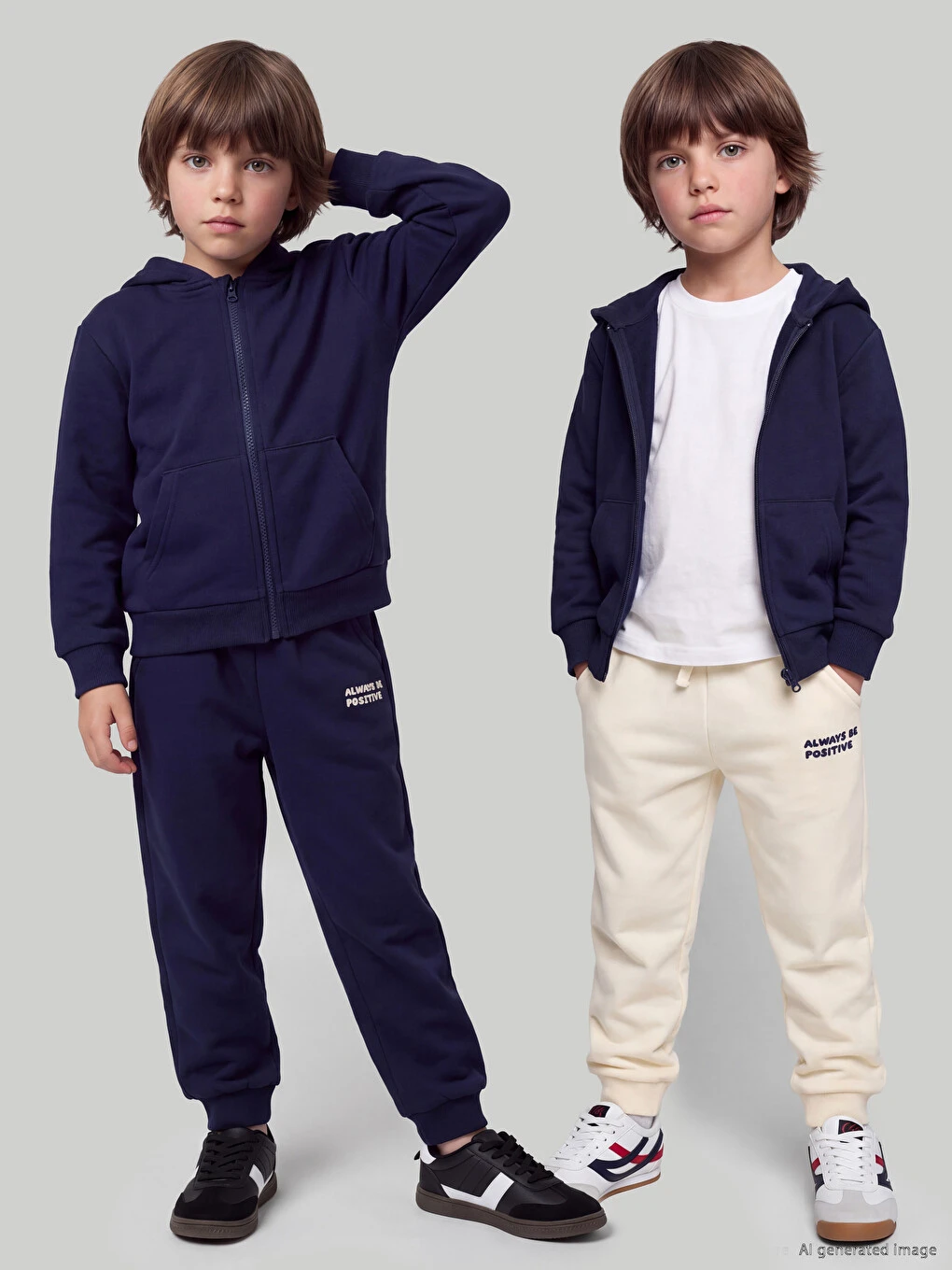 LCW Kids 2 Pack Dečije Jogger Donji Deo Trenerke