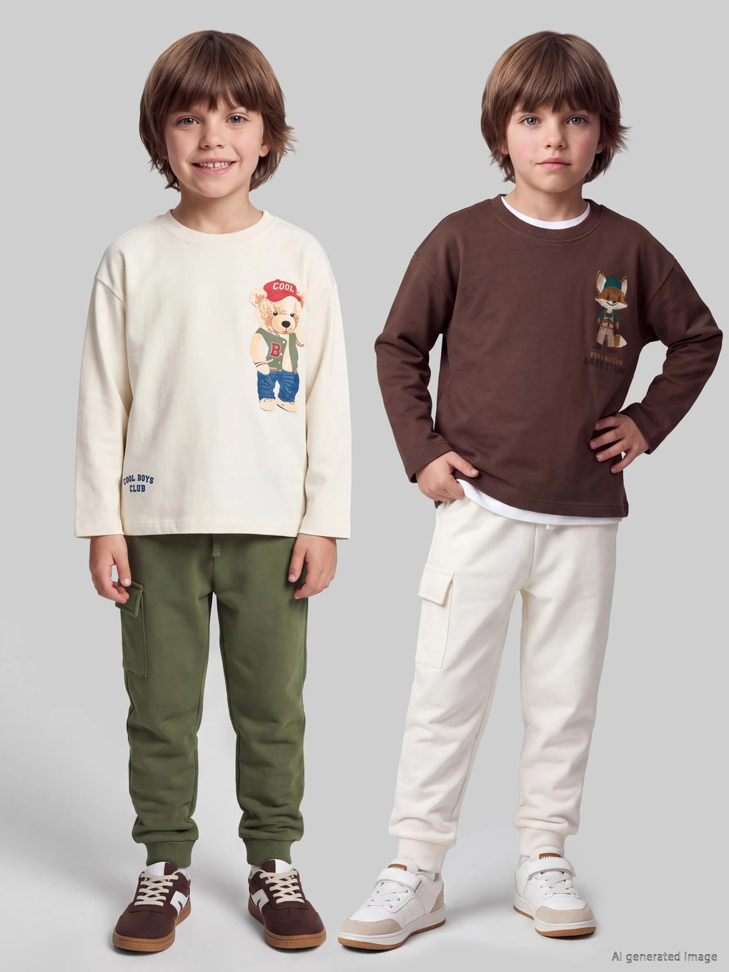 LCW Kids 2 Pack Donji Deo Trenerke Sa Cargo Džepovima