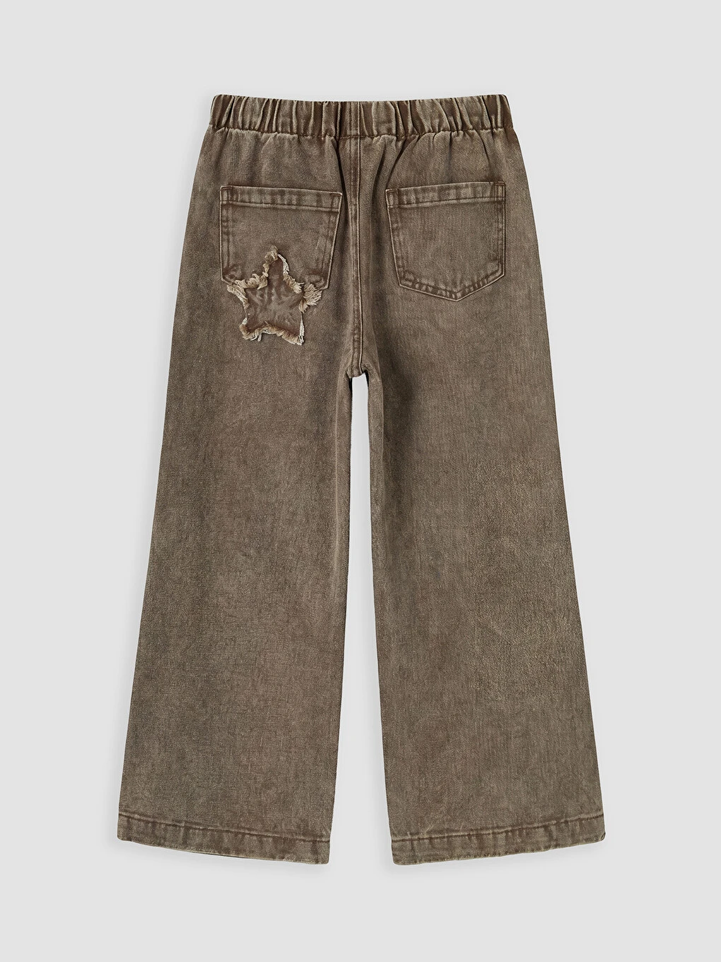 LCW Kids Regular Fit Vezeni Teksas Za Devojčice