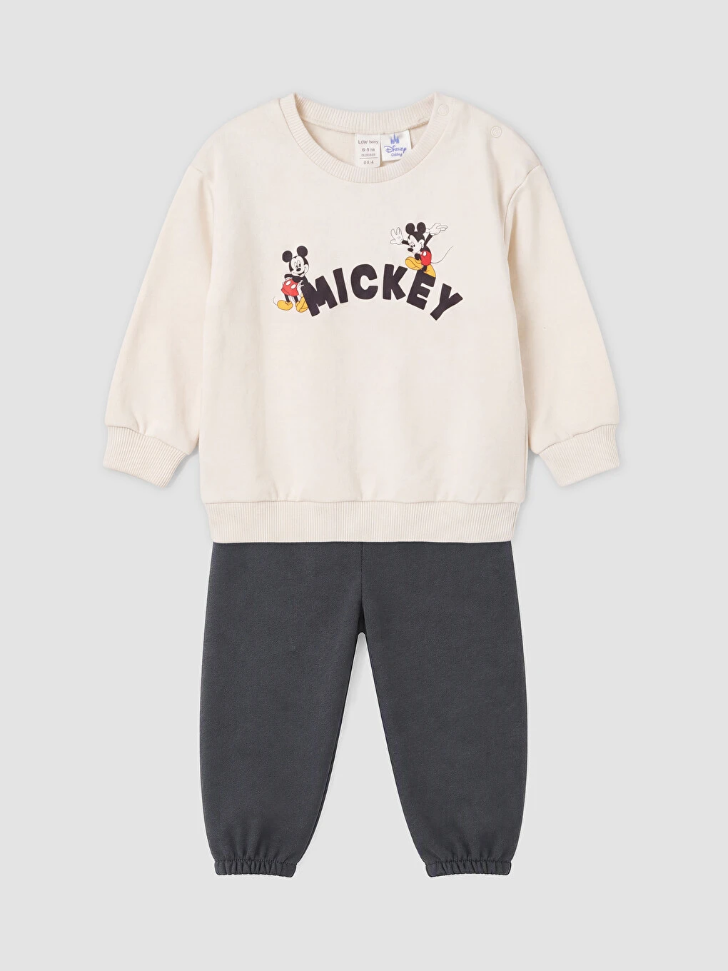 LCW baby Mickey Mouse Štampani Komplet Trenerke Za Bebe Dečake