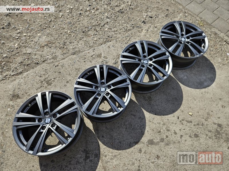 AluFelne 17Coli 5x112 Seat kao nove odlicne