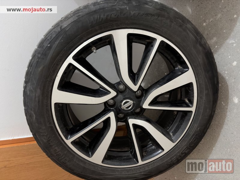 Original Nissan 19" Alu Felne 5x114.3 X-Trail T32 / Qashqai + Zimske Gume