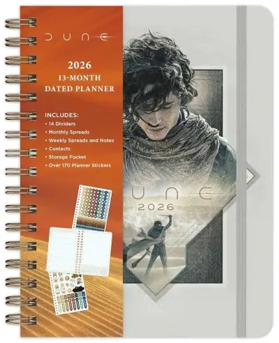 2026 Dune 13-Month Weekly Planner
